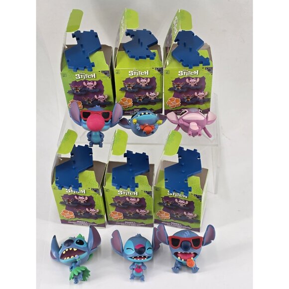 Disney | Toys | Disney Stitch Series Collect Connect Figures Rare Full ...